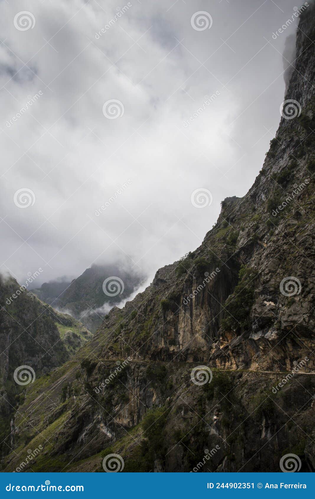 Sharp Cliffs of Limestone and Deep Gorges Stock Image - Image of nature ...