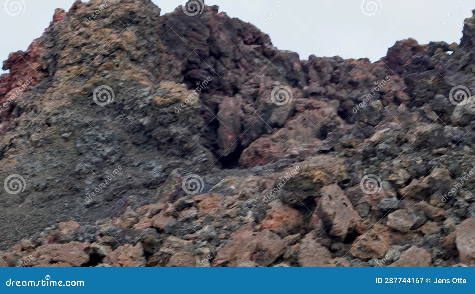 Volcanic Landscape of Bartolome Island, Galapagos Islands Stock Video ...