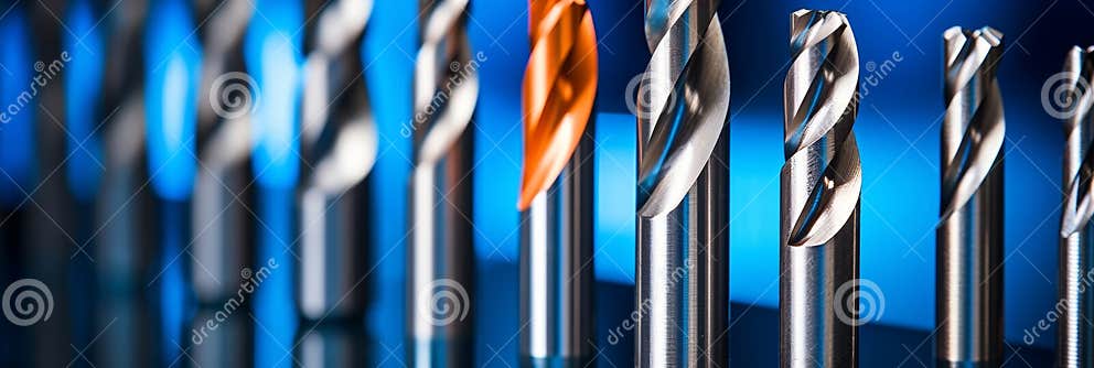 Sharp Cnc Drill Bit in Focus Amid Intricate Machinery Operations for ...