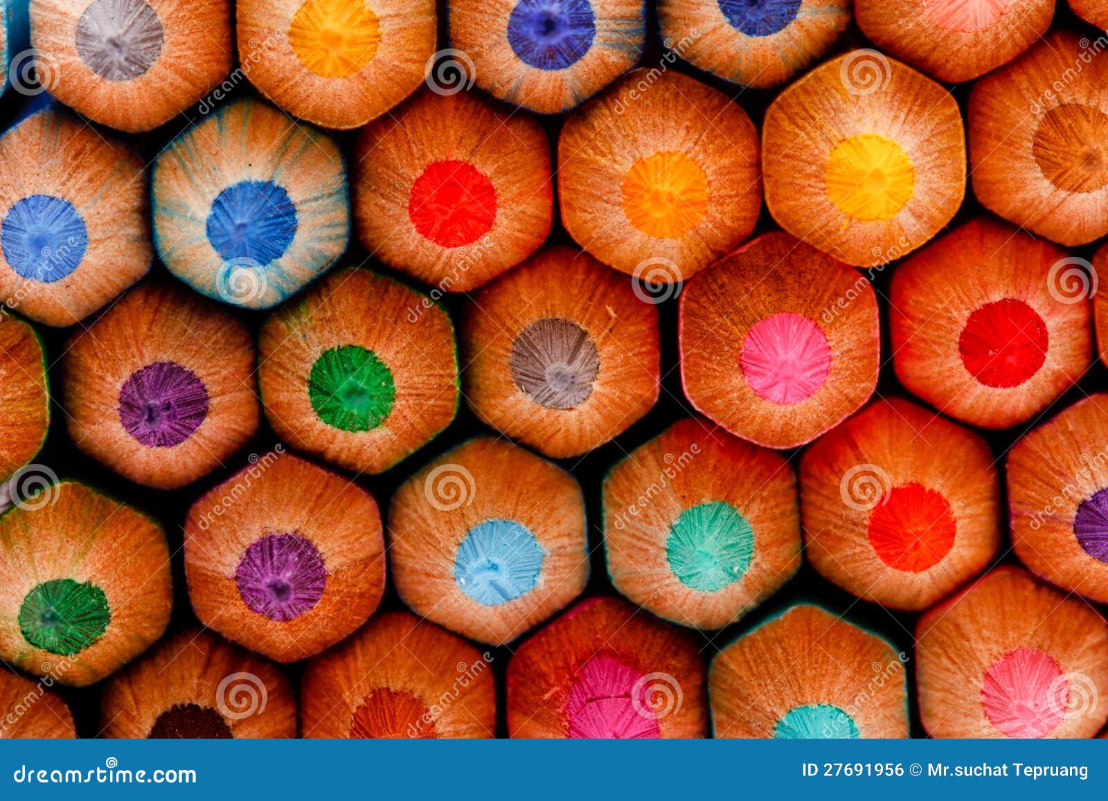 Sharp of Colorful Crayon for Chidren Stock Photo - Image of pencil ...