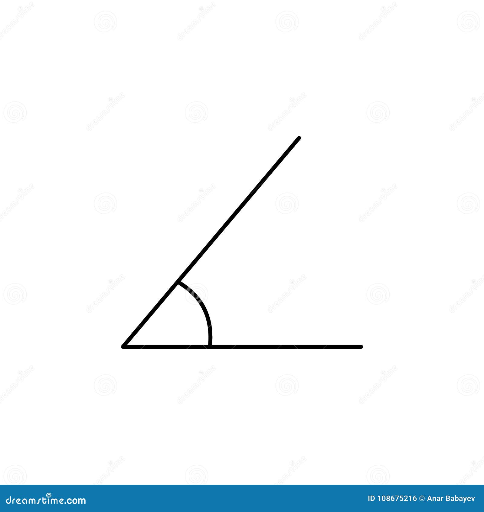 Sharp Corner Icon. Geometric Figure Element for Mobile Concept and Web ...