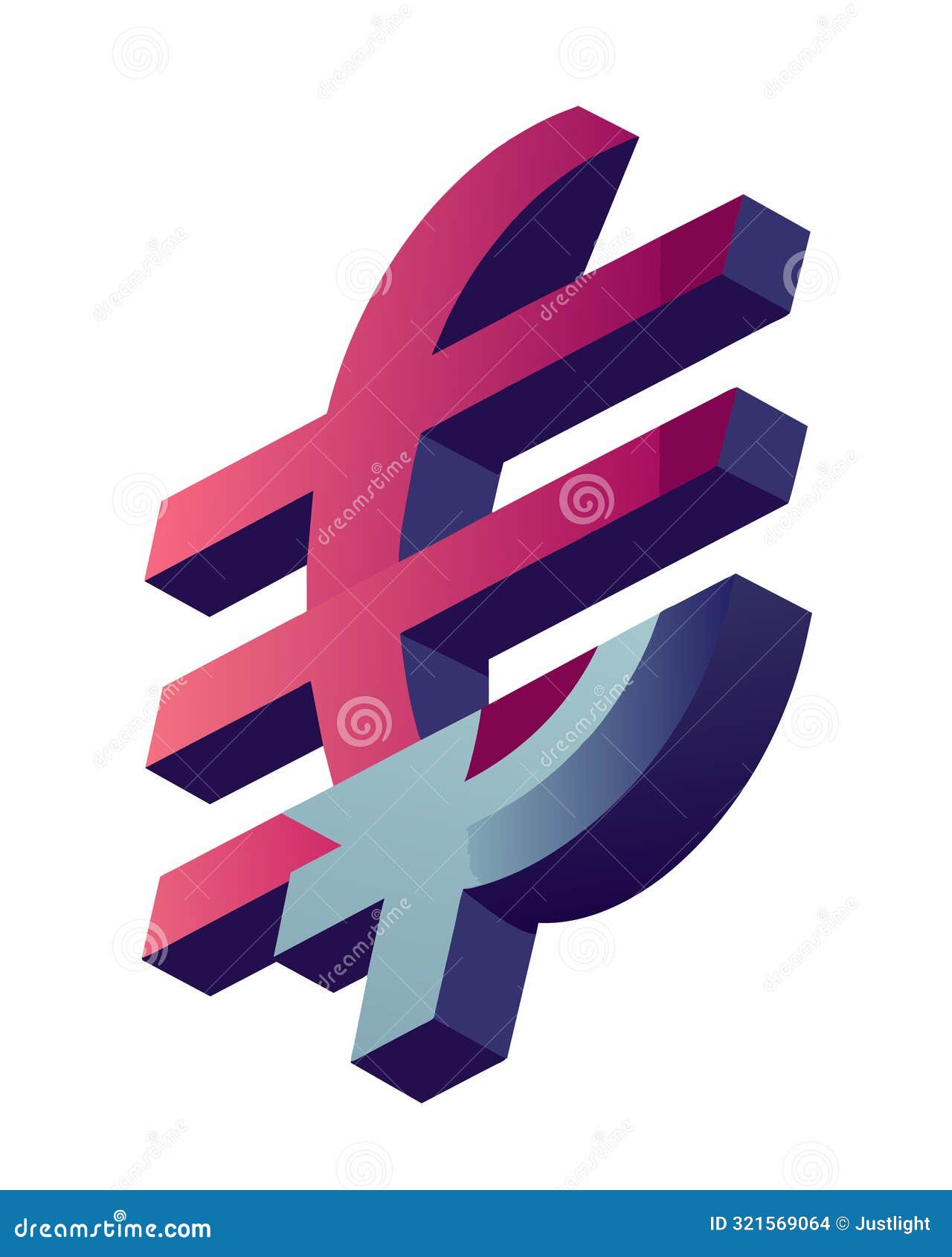 The Sharp And Crisp Lines Of The Currency Symbol Are Now Blurred And ...