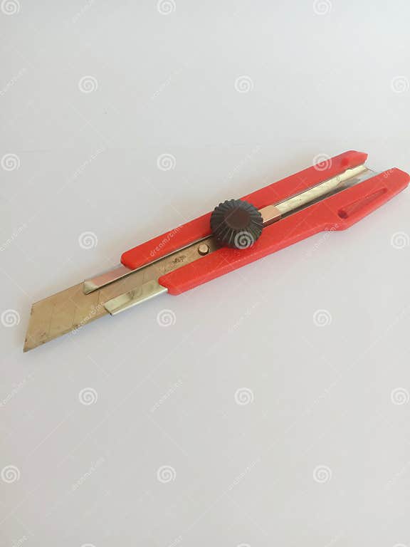 A Sharp Cutter is Ready To Be Used for Cutting Stock Image - Image of ...