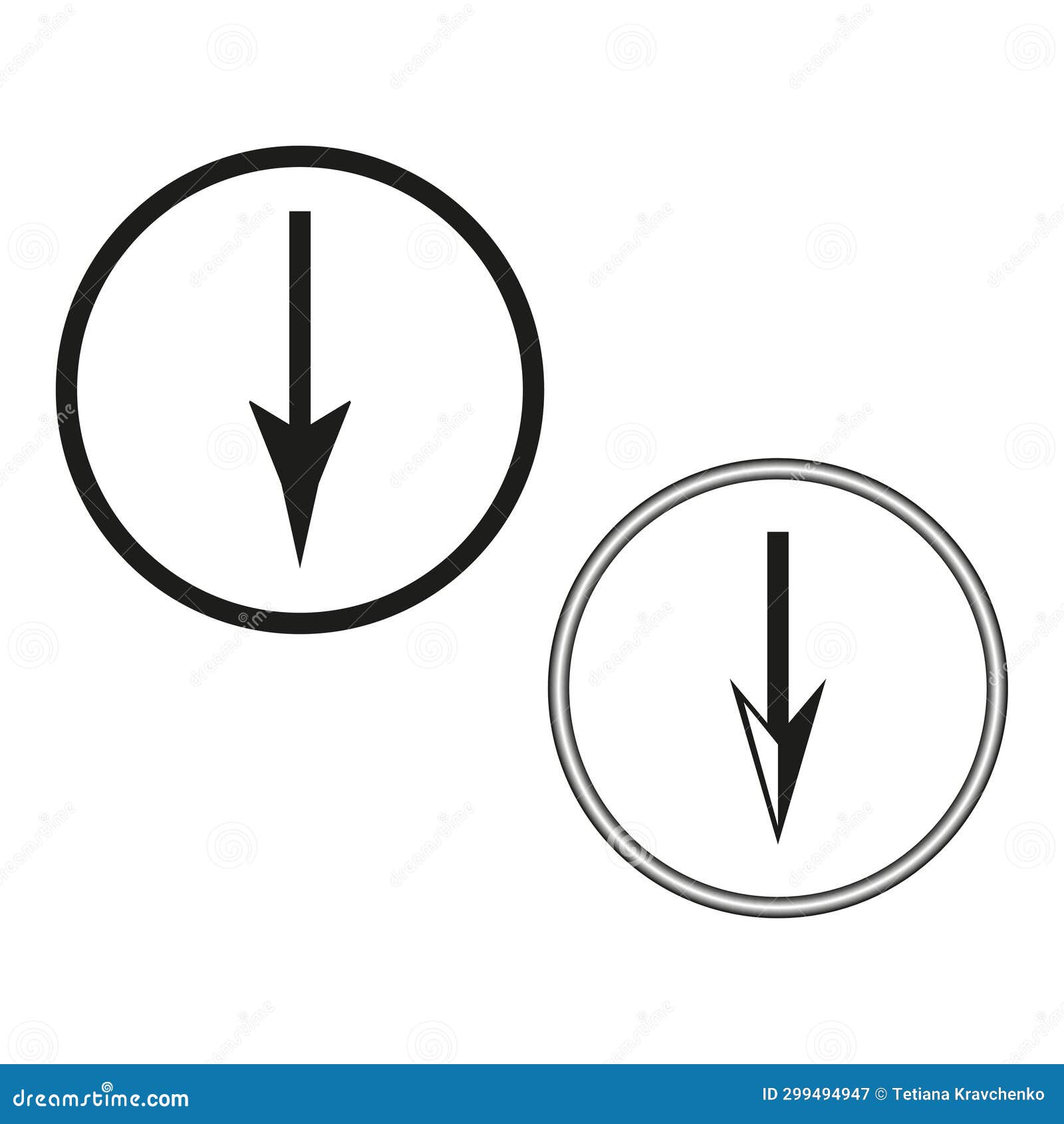 Sharp Down Arrow Icon. Vector Illustration. EPS 10 Stock Vector ... Sharp Down Arrow Icon. Vector Illustration. EPS 10 Stock Vector ...