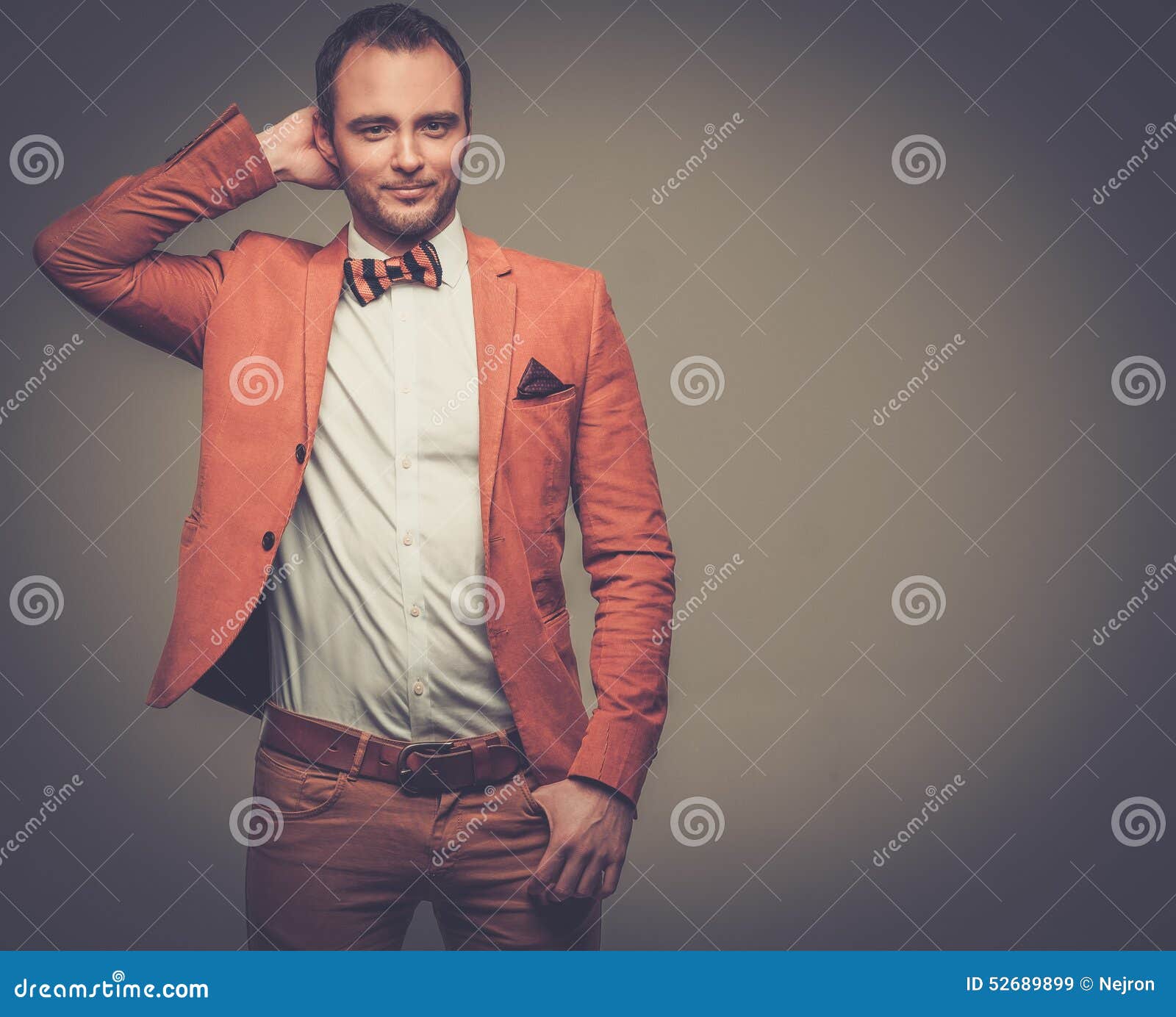 Sharp dressed fashionist stock image. Image of attractive - 52689899