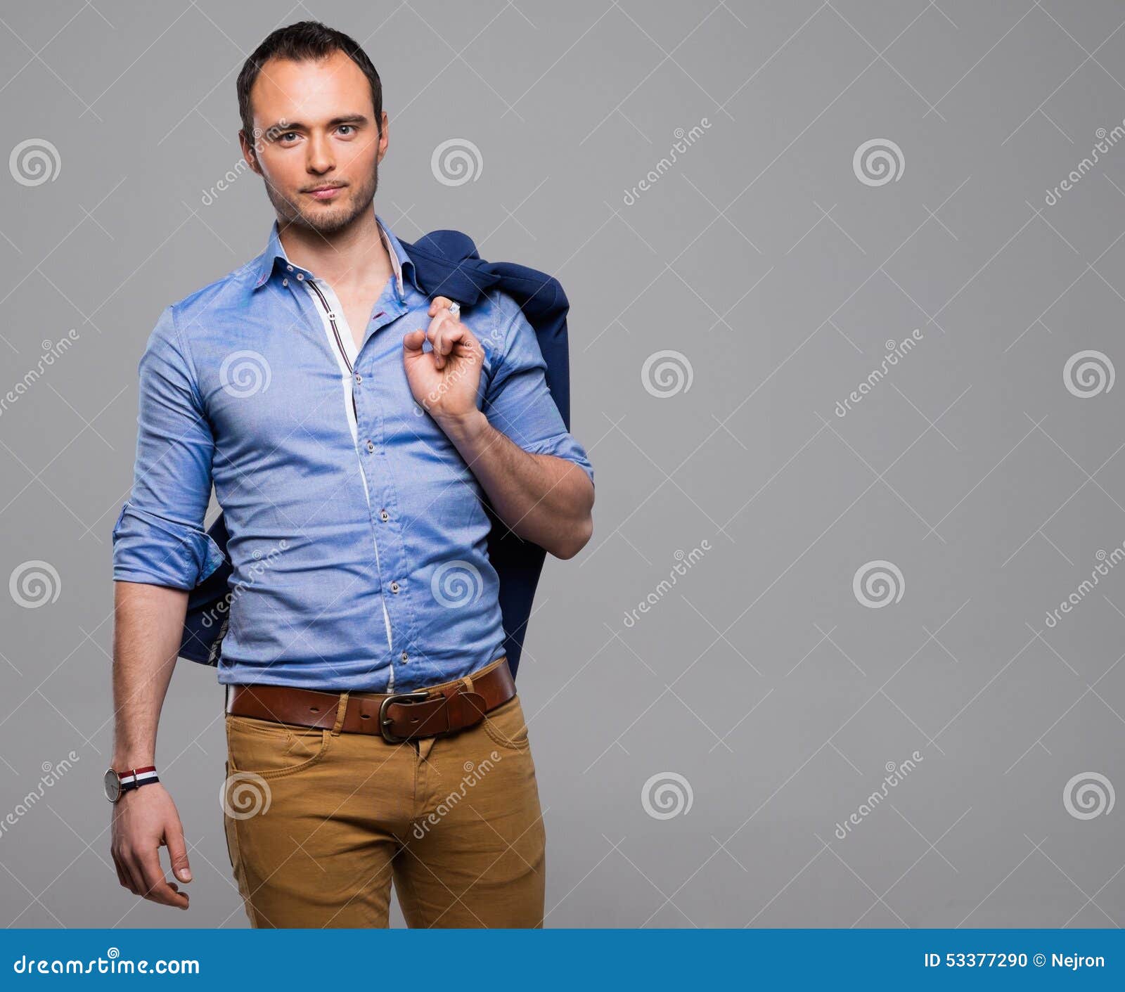 Sharp dressed fashionist stock photo. Image of masculinity - 53377290