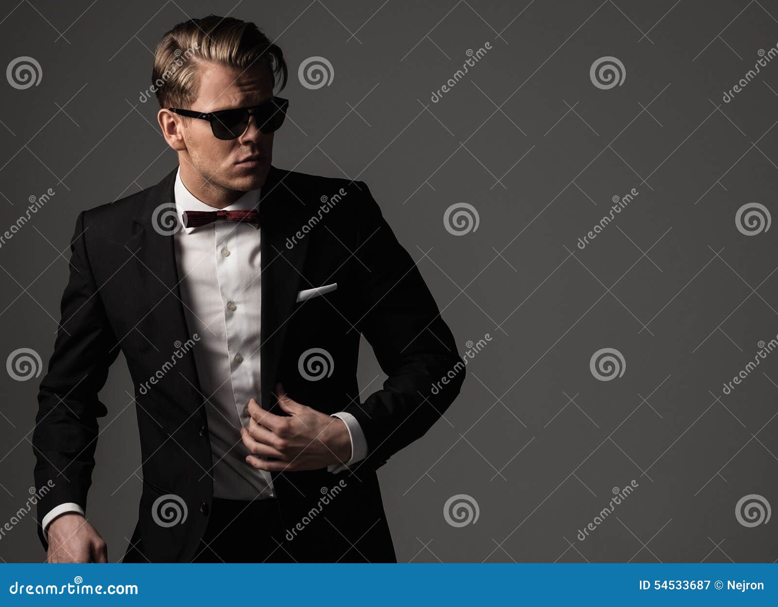 Sharp Dressed Fashionist Wearing Jacket Stock Image - Image of clothing ...