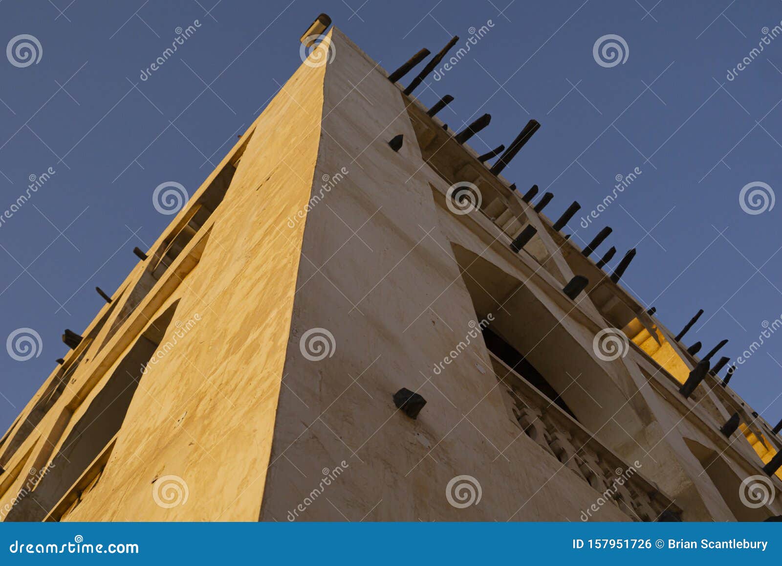 Sharp Edge of Building Corner at Sunset Stock Photo - Image of golden ...
