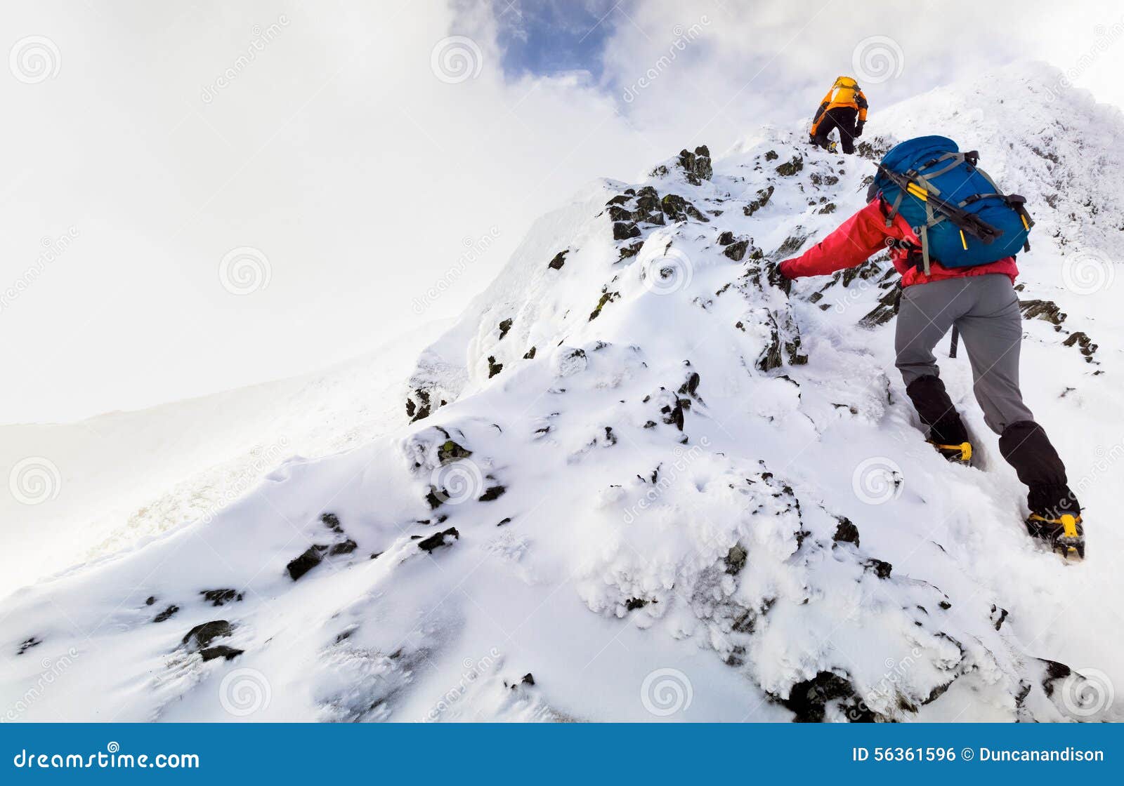 Sharp Edge stock photo. Image of blencathra, cold, adult - 56361596
