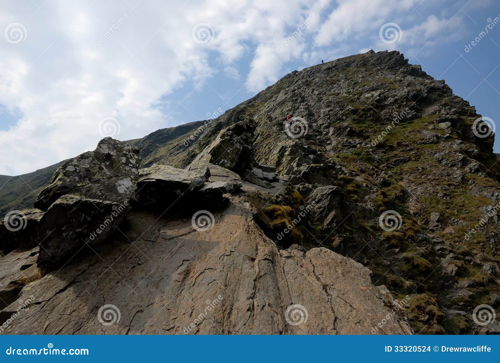 Sharp Edge stock photo. Image of rocks, blencathra, path - 33320524