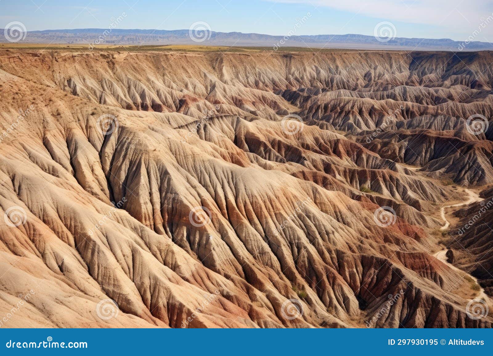 Sharp-edged Contour of the Canyon from the Top Stock Image - Image of ...