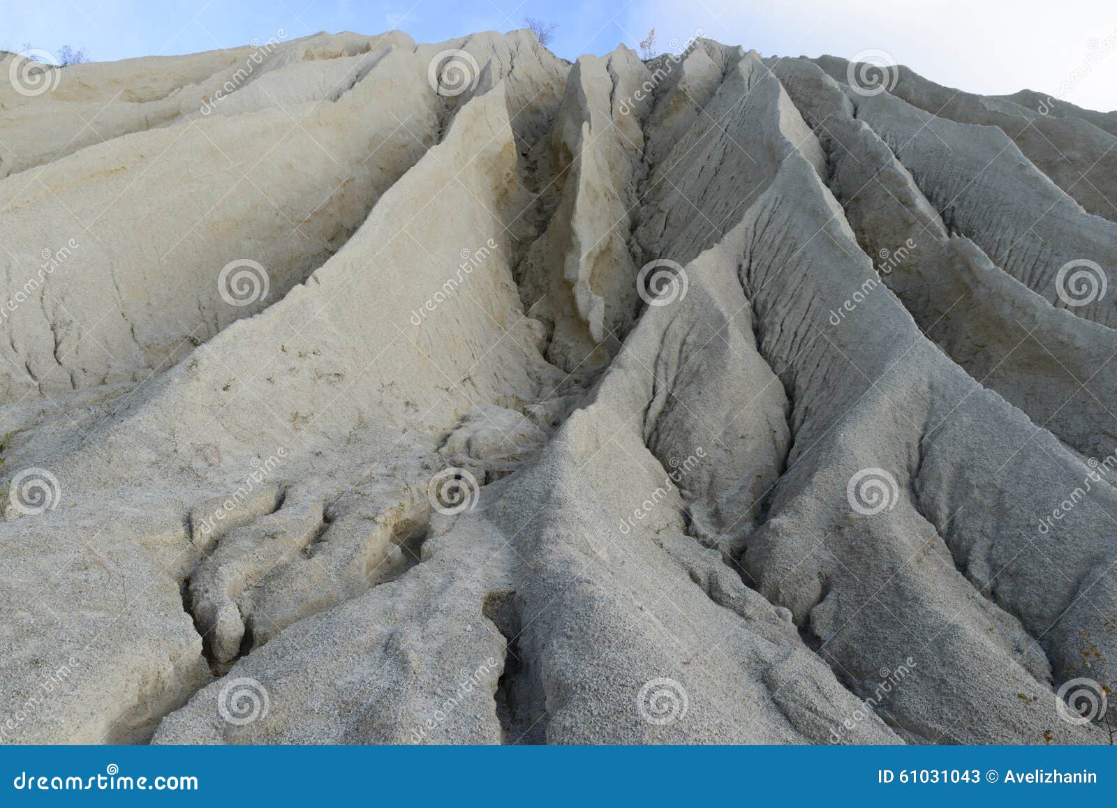 Sharp Edges of a Hill in Rummu Quarry, Estonia. Stock Image - Image of ...