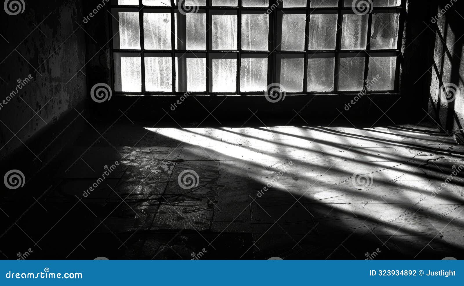 The Sharp Edges of the Window Shadows Resemble a Prison Cell Ping the ...