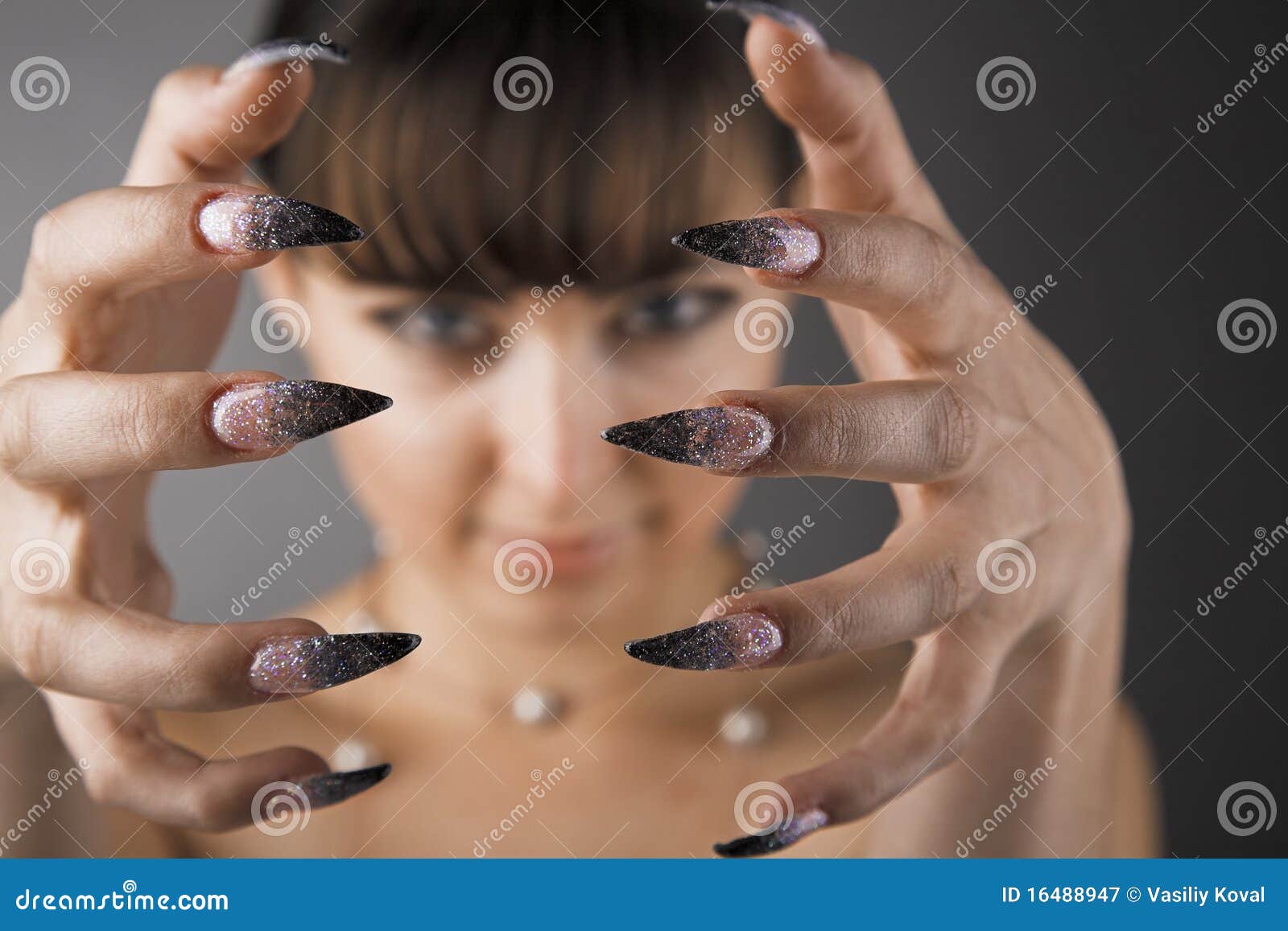 Sharp finger-nail stock image. Image of young, grasp - 16488947