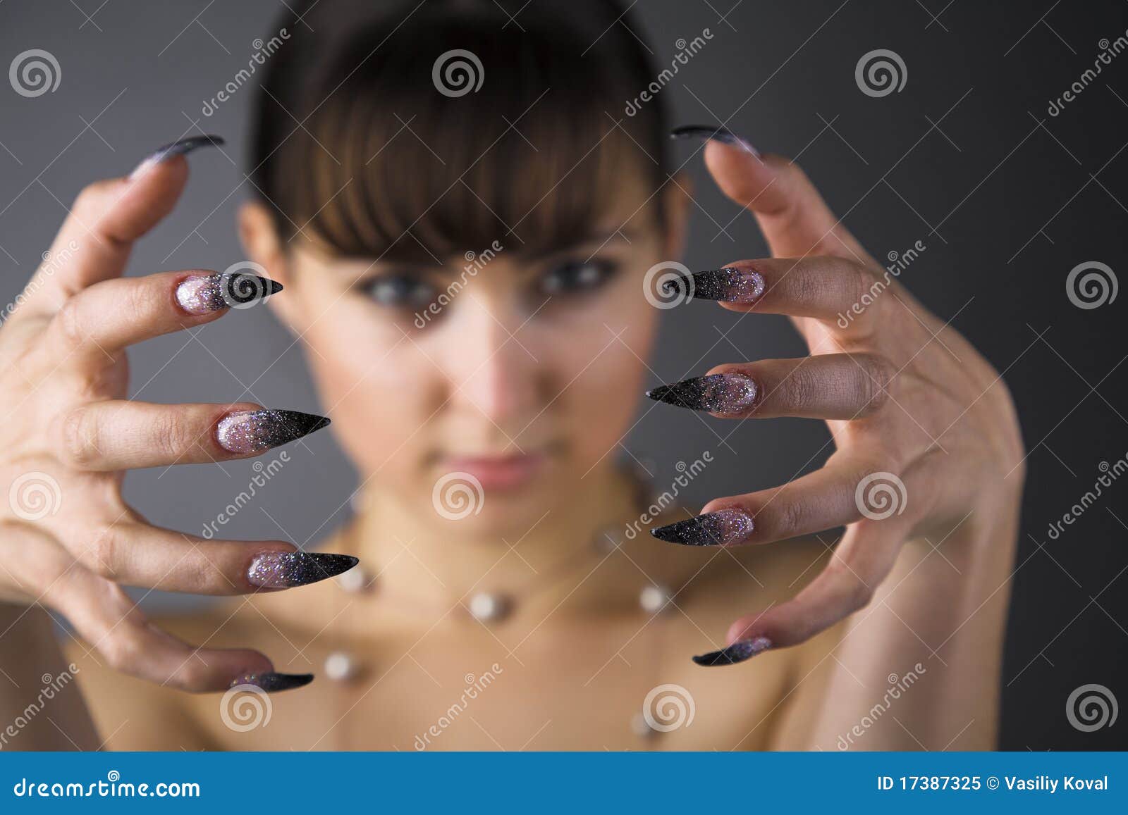 Sharp finger-nail stock image. Image of sharp, grasp - 17387325