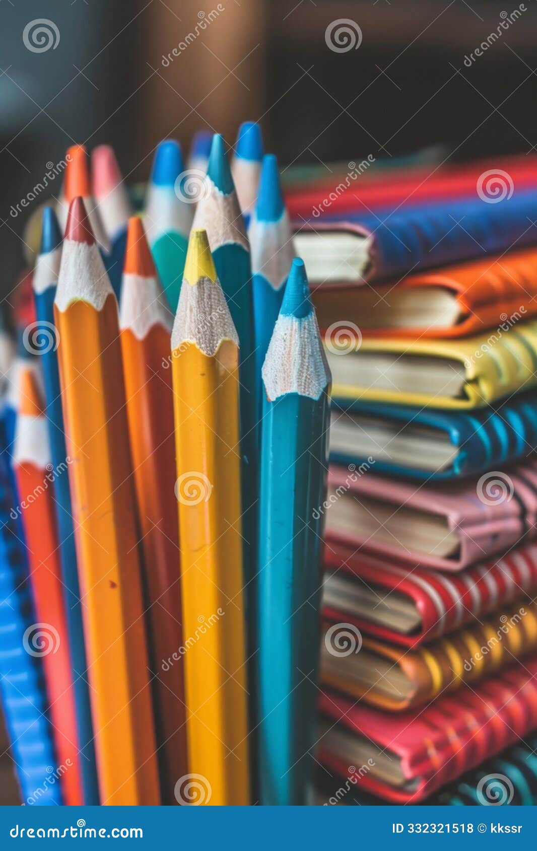 Sharp-focused Image for School Education Background. Stock Illustration ...