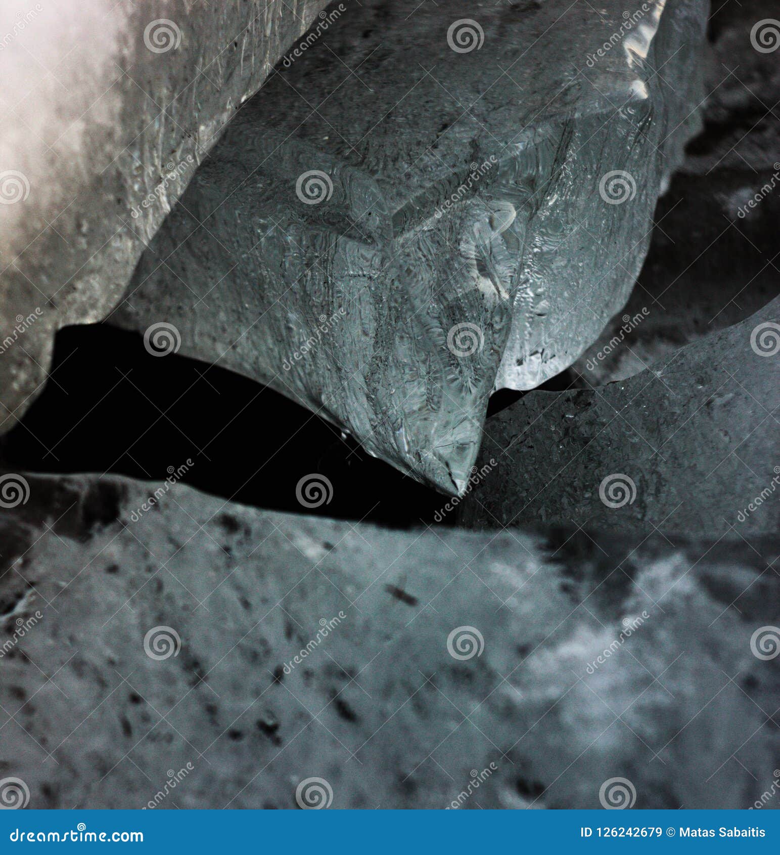 Sharp ice piece stock image. Image of pattern, frozen - 126242679
