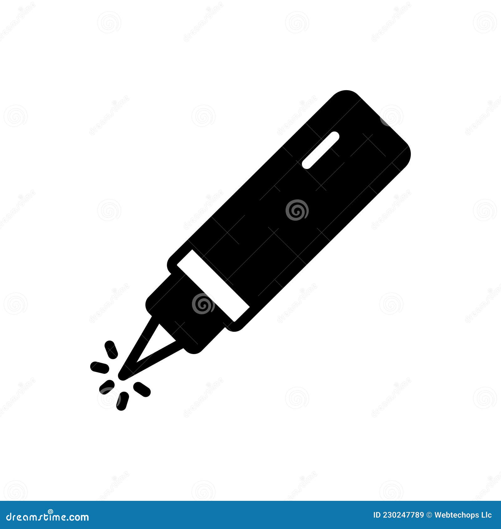 Black Solid Icon for Sharp, Stationery and Pencil Stock Vector ...