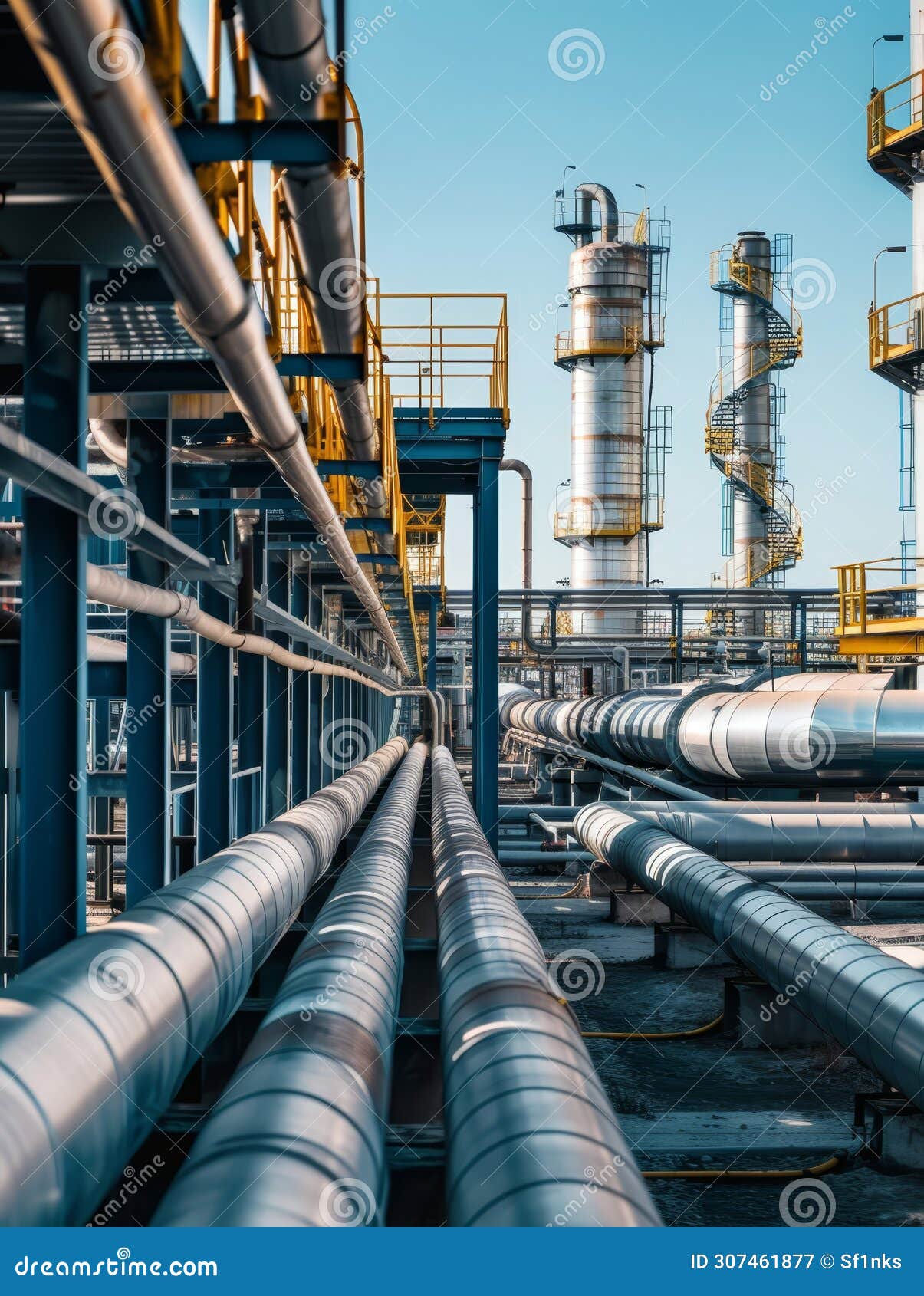 Distillation Towers Stock Photography | CartoonDealer.com #23949104