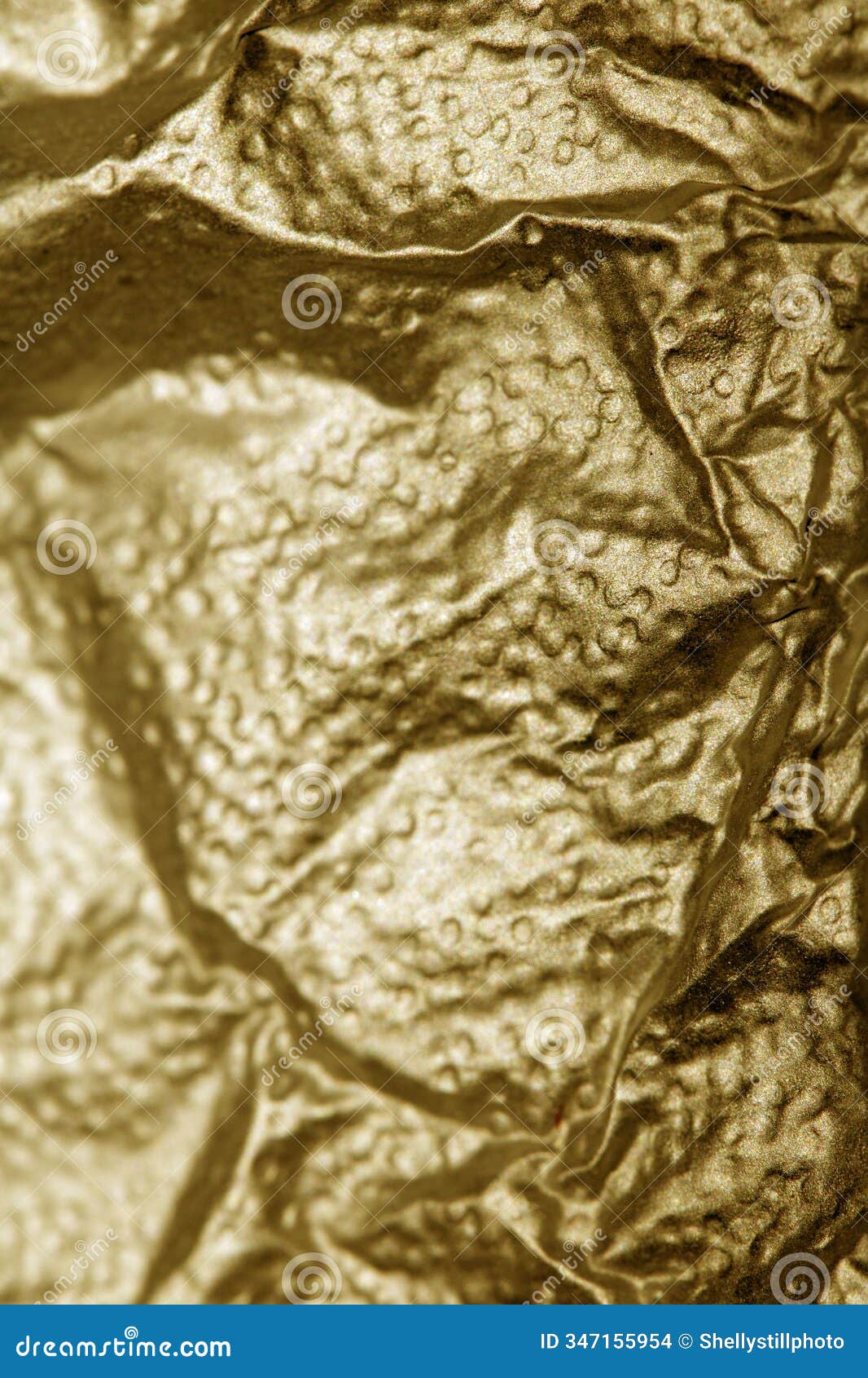 Sharp Jagged Metal Shiny Foil Reflactive Gold Background Stock Photo ...