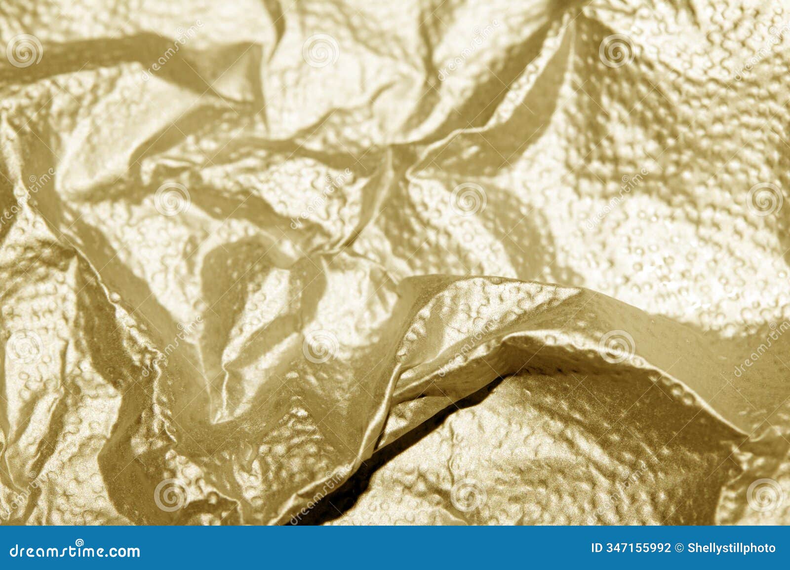 Sharp Jagged Metal Shiny Foil Reflactive Gold Background Stock Photo ...