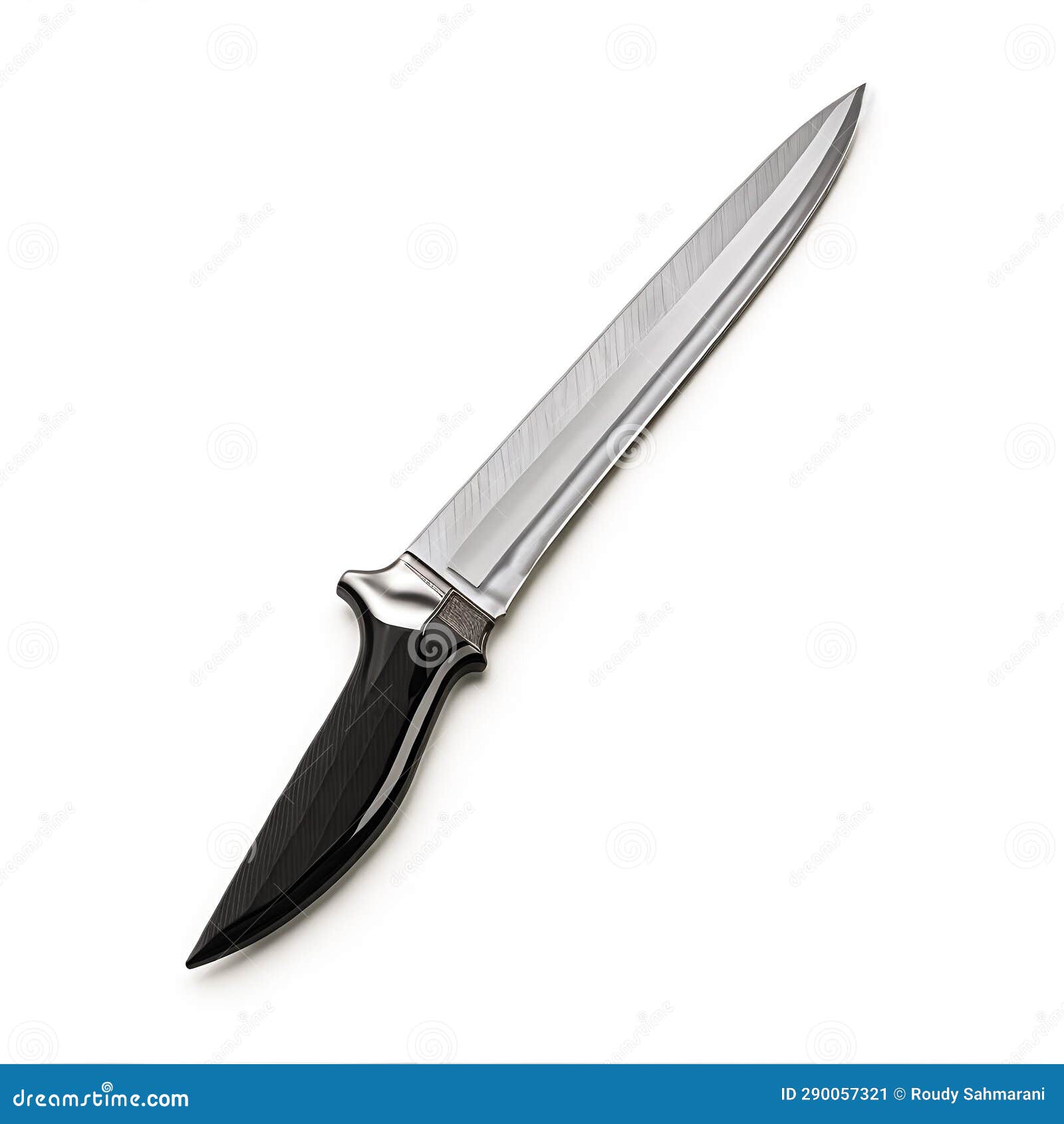 Sharp Knife on a White Background Isolated Stock Image - Image of ...