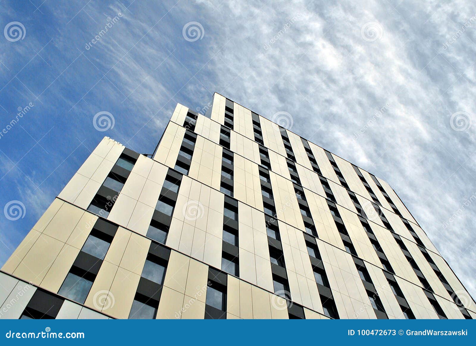 Modern hotel building stock image. Image of facade, downtown - 100472673