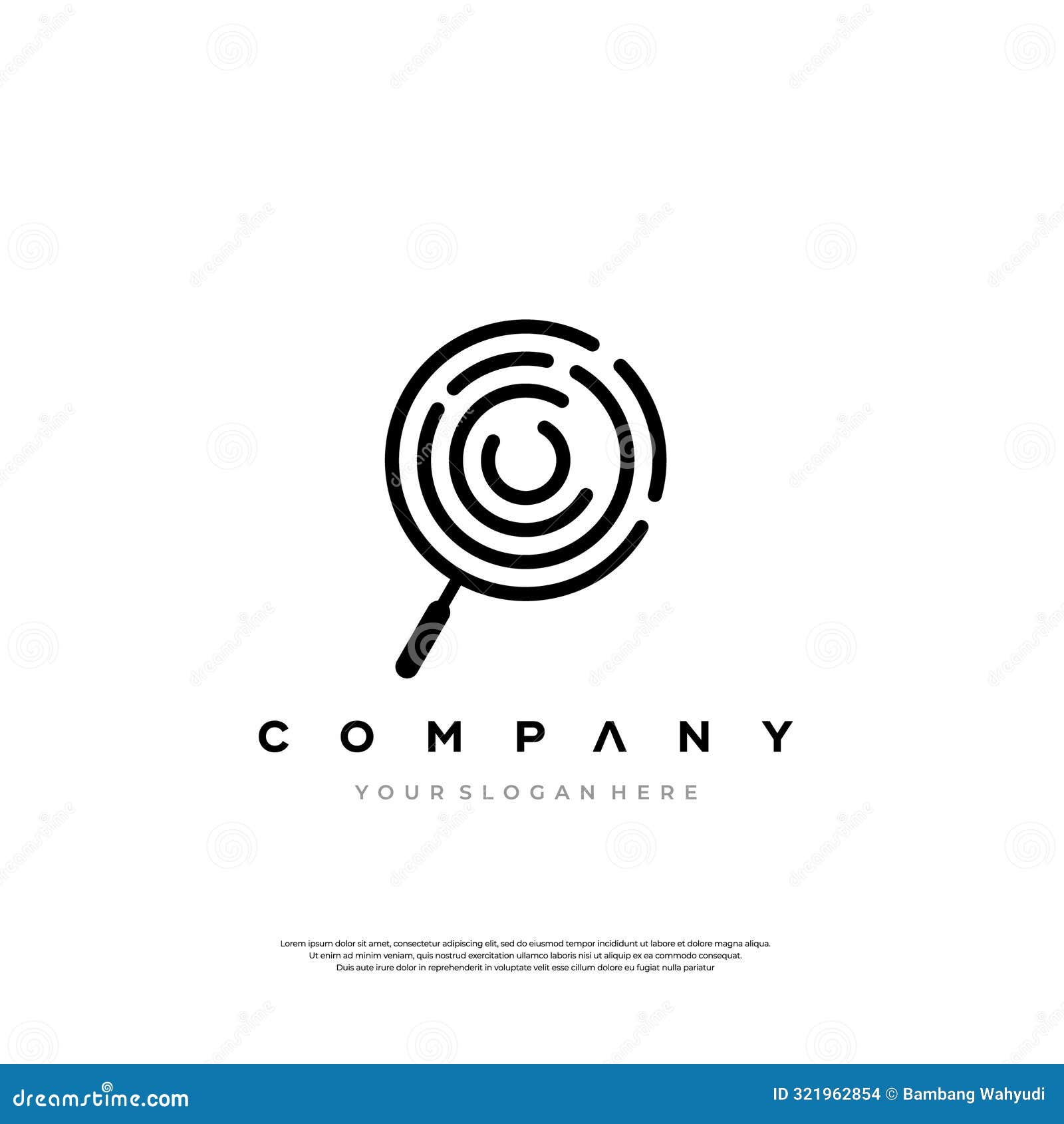 Targeted Precision Logo stock vector. Illustration of monochrome ...