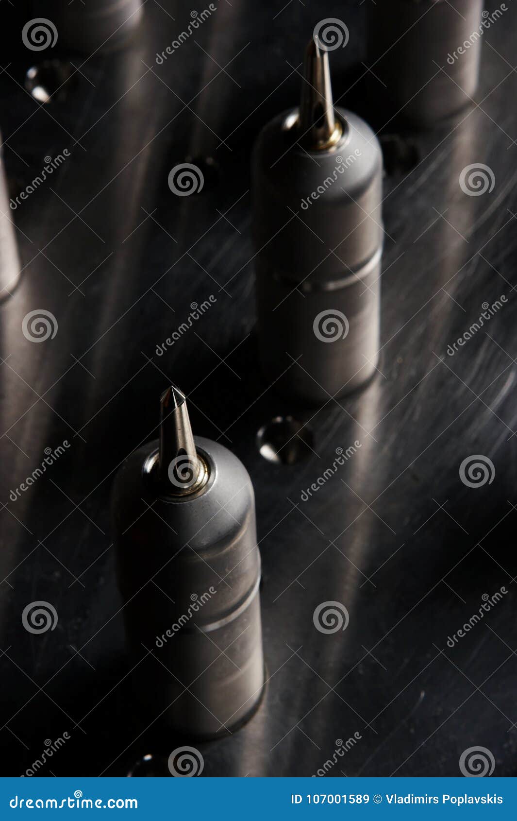 Sharp metal objects. stock image. Image of grunge, design - 107001589