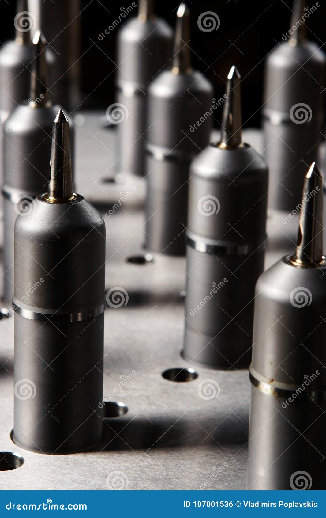 Sharp metal objects. stock photo. Image of mechanic - 107001536