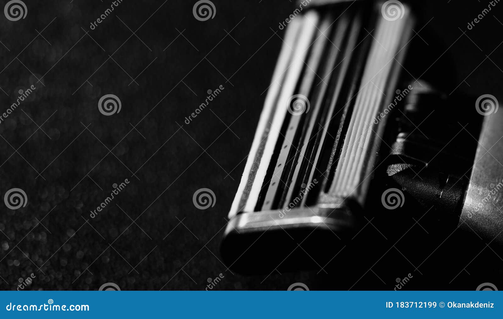 Sharp Metal Razor Blade Shaving Machine Stock Image - Image of safety ...