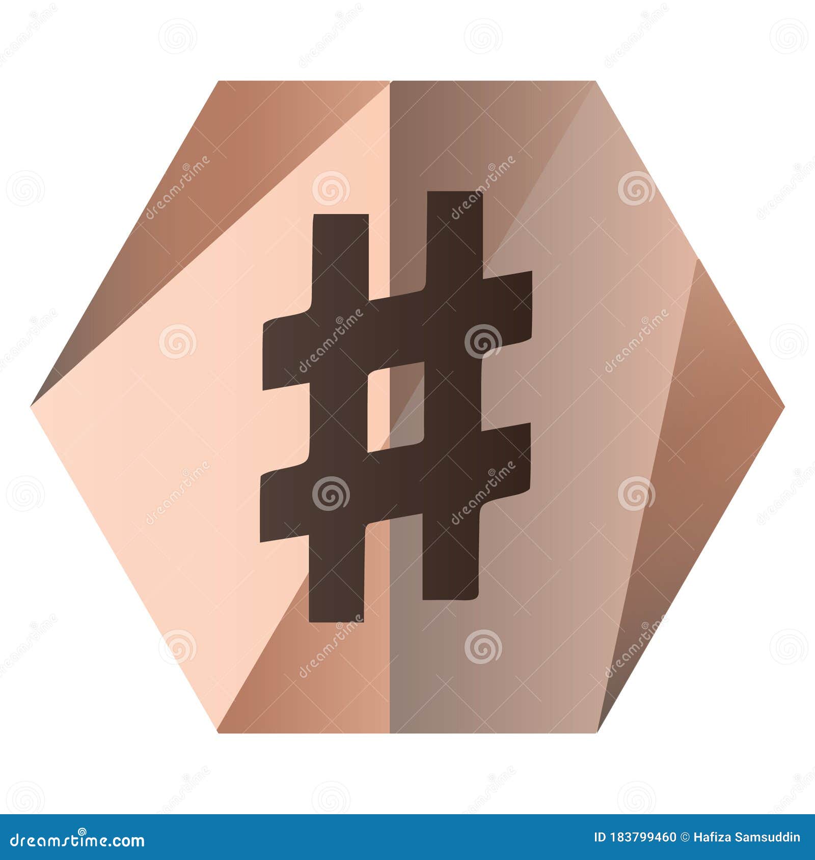 Sharp Note for Music. Vector Illustration Decorative Background Design ...