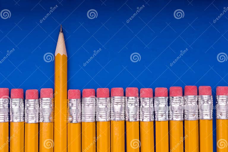 The Sharp One - on blue stock image. Image of blue, point - 4441549