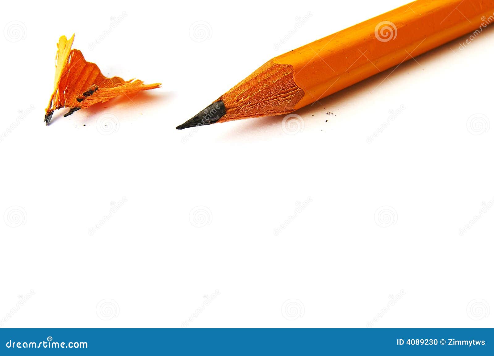 Sharp pencil stock photo. Image of yellow, concept, isolated - 4089230