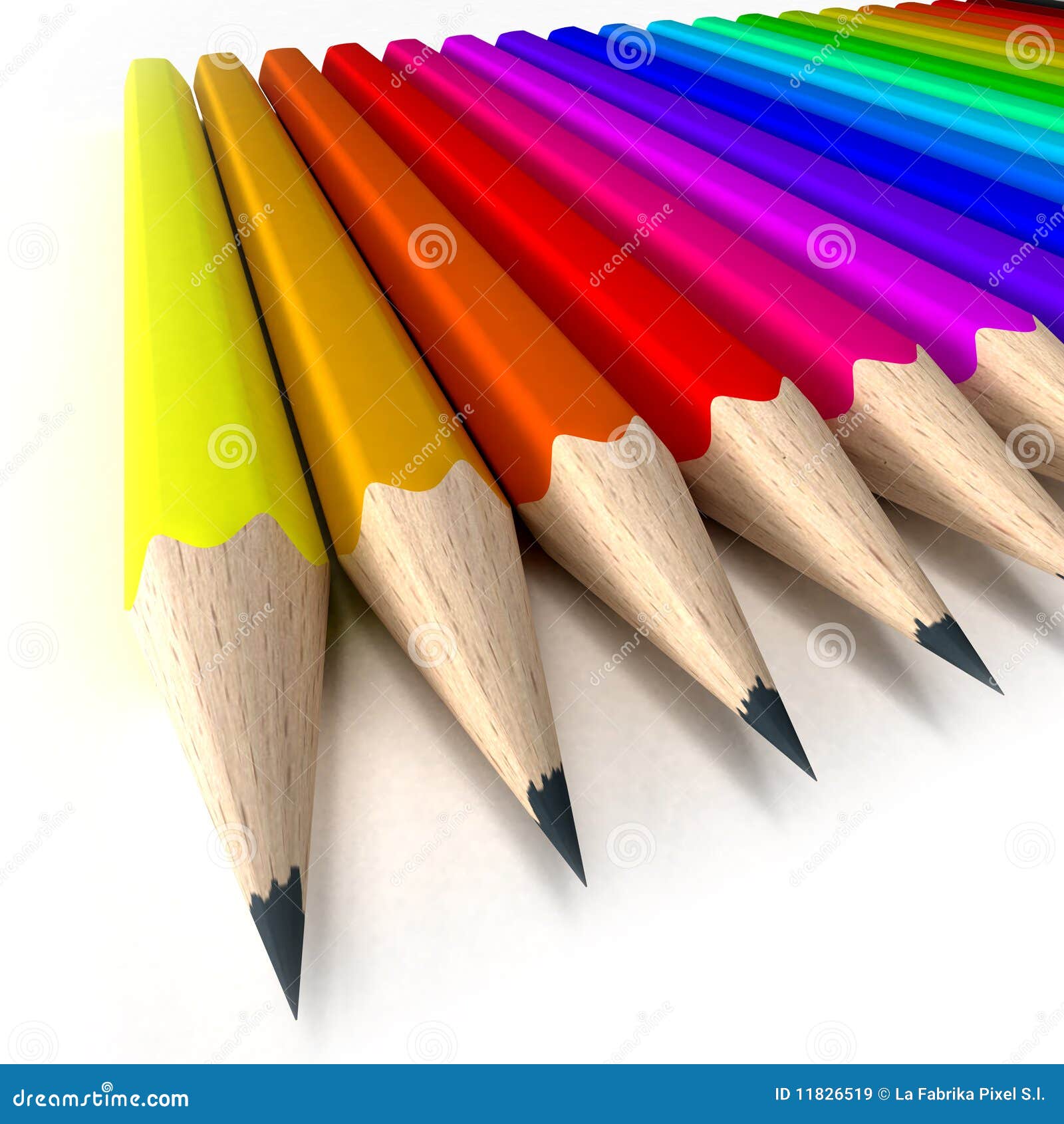 Sharp pencil tips stock illustration. Illustration of wood - 11826519