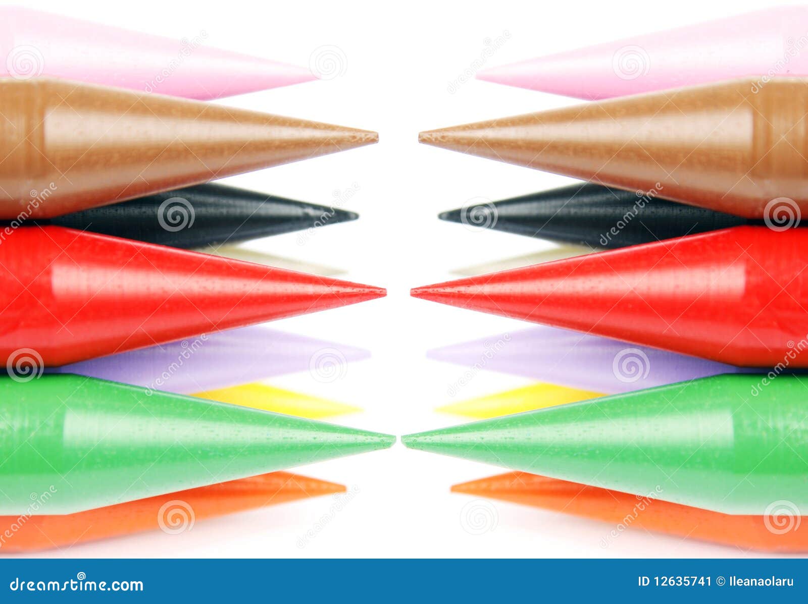 Sharp pencils stock image. Image of green, hobby, drawing - 12635741