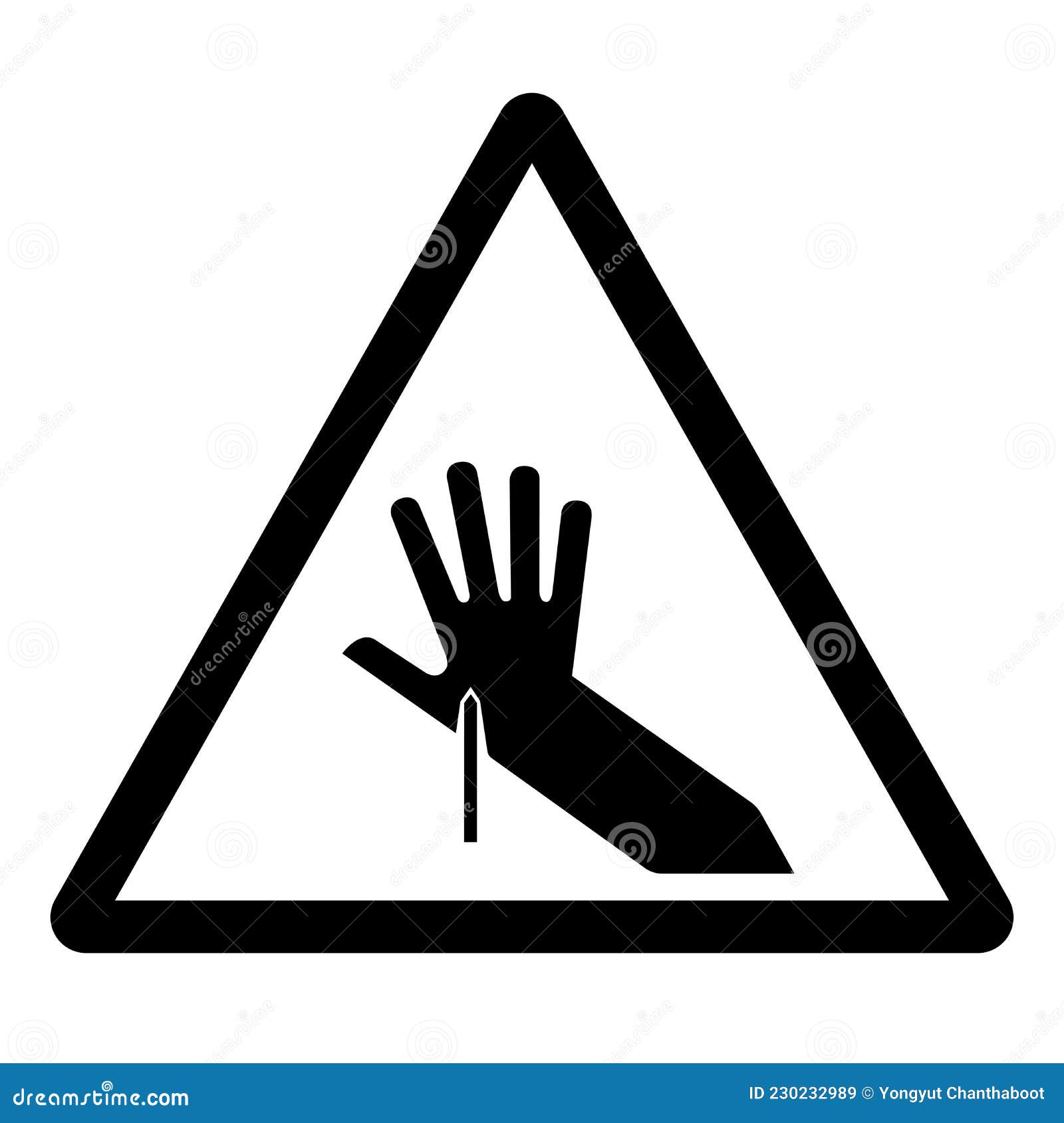 Sharp Point Symbol Sign, Vector Illustration, Isolate on White ...