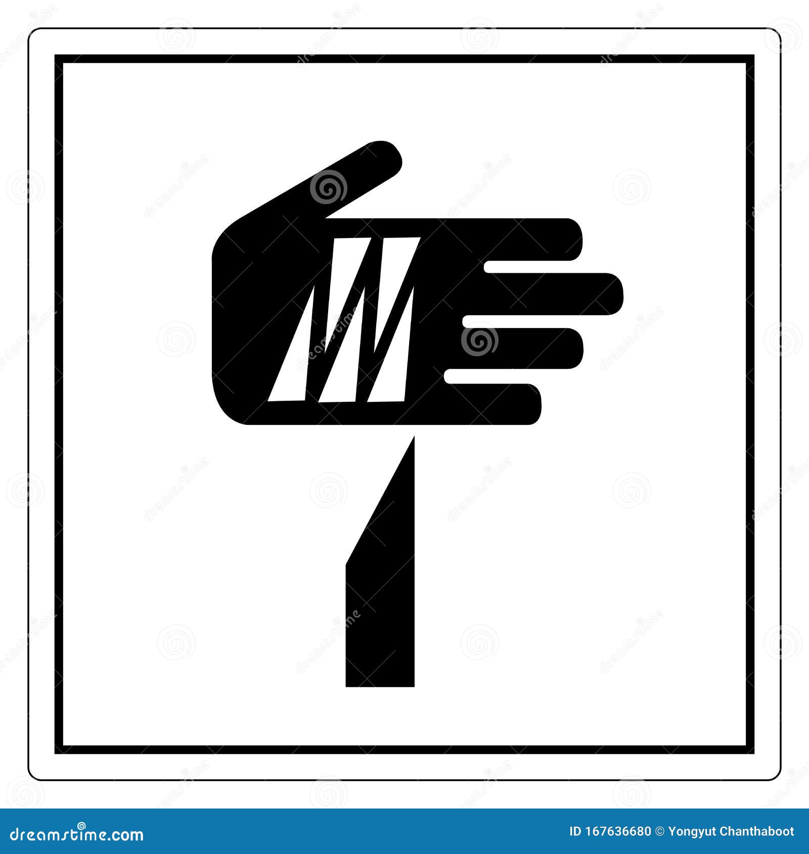 Sharp Point Symbol Sign, Vector Illustration, Isolate on White ...