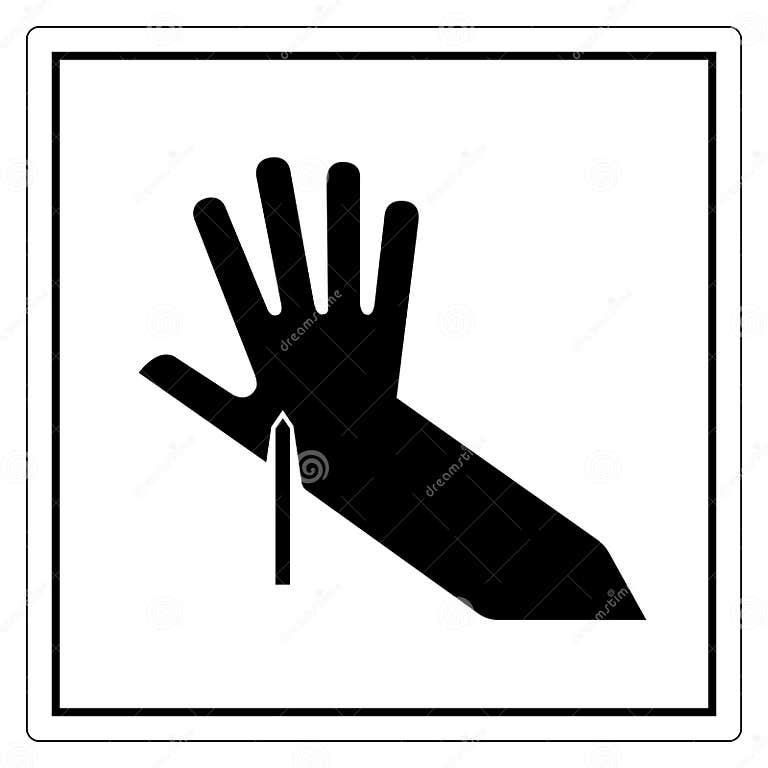 Sharp Point Symbol Sign, Vector Illustration, Isolate on White ...