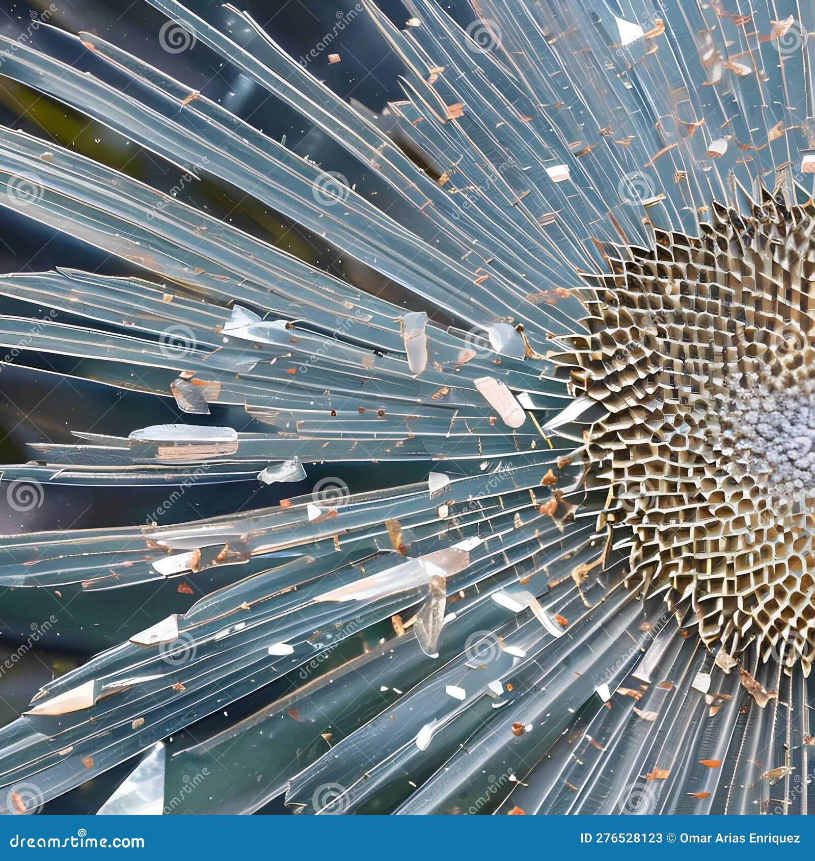 A Sharp and Prickly Texture with Shattered Glass and Broken Crystals2 ...