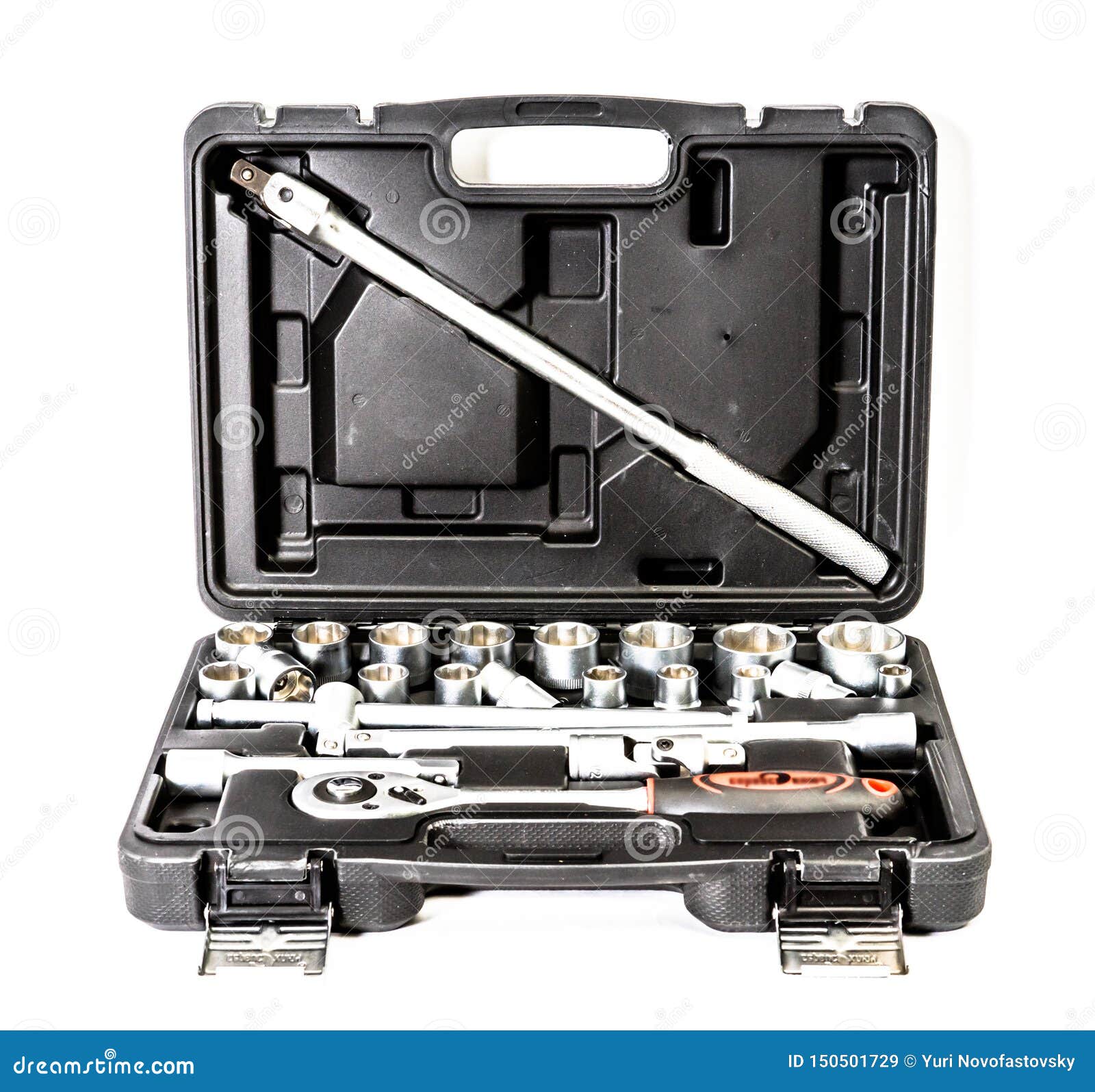 Sharp Realistic Photo of Tool Kit Stock Image - Image of maintenance ...