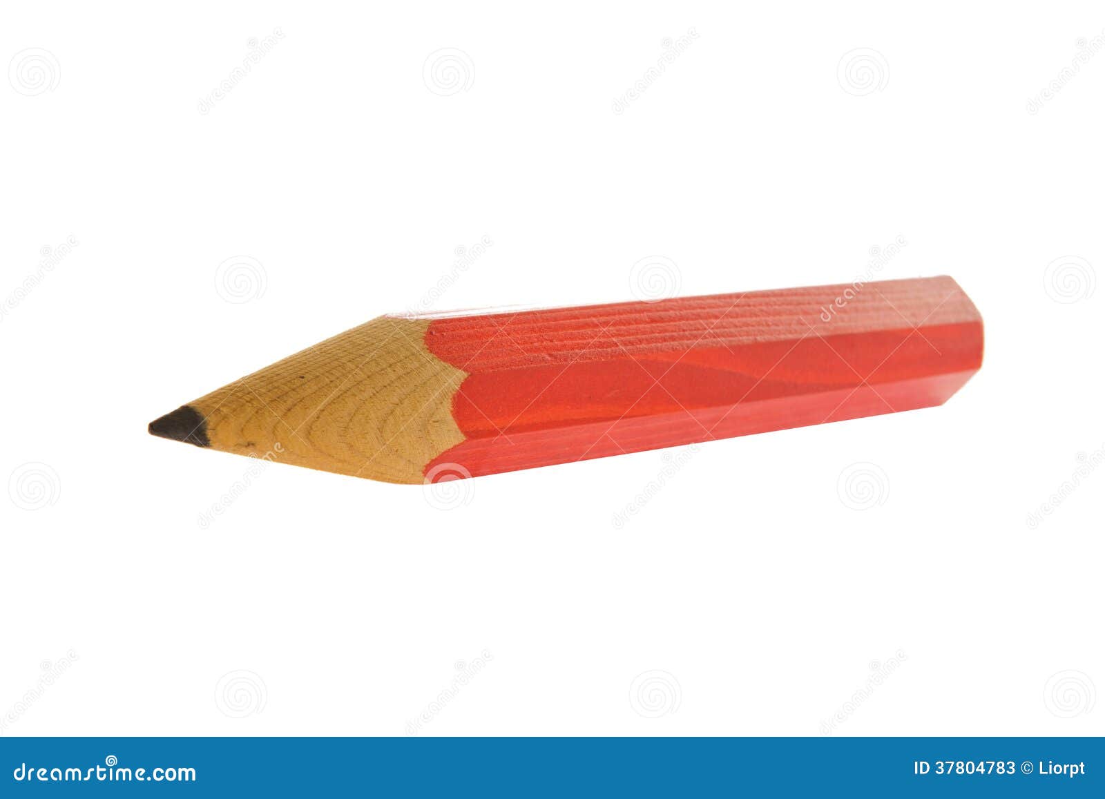 Sharp Red Pencil stock image. Image of objectsequipment - 37804783