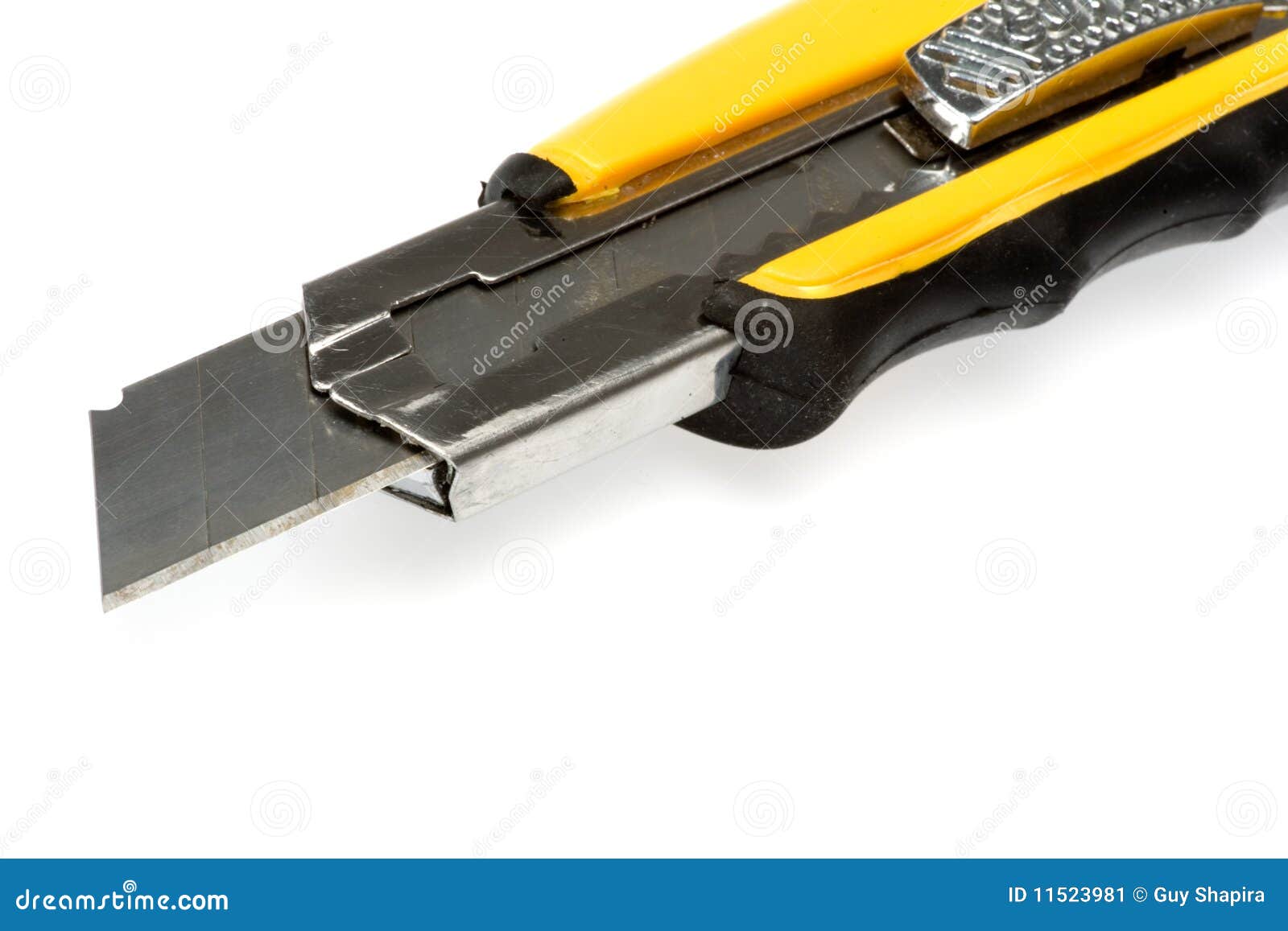Sharp Retractable Utility Knife Stock Image - Image of steel, tool ...