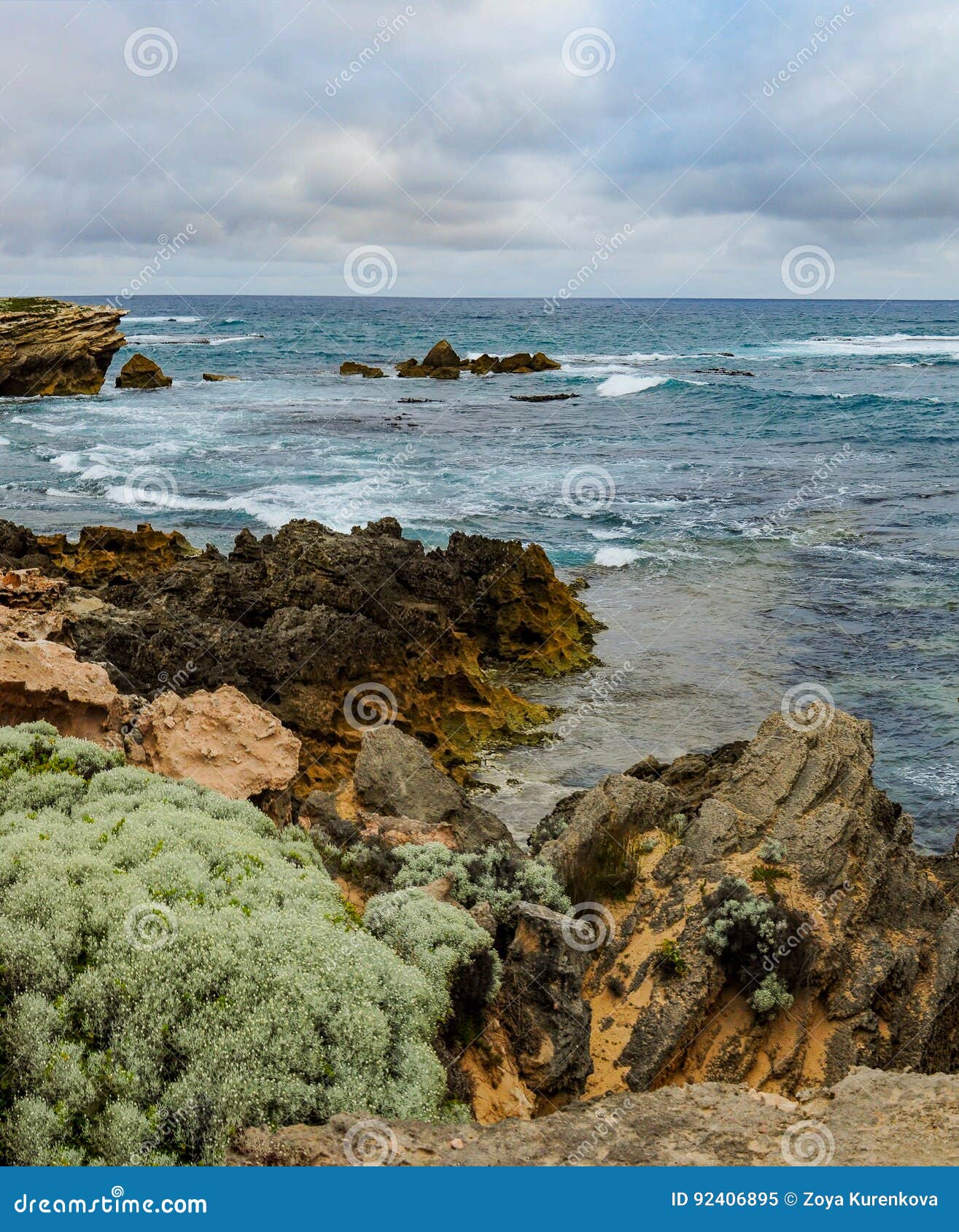 The sharp rocks stock image. Image of uneven, turquoise - 92406895