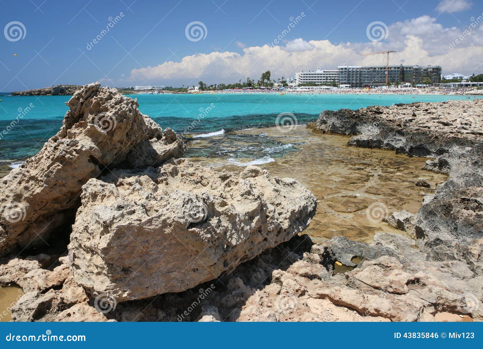 Sharp rocks stock photo. Image of formation, beach, rocks - 43835846