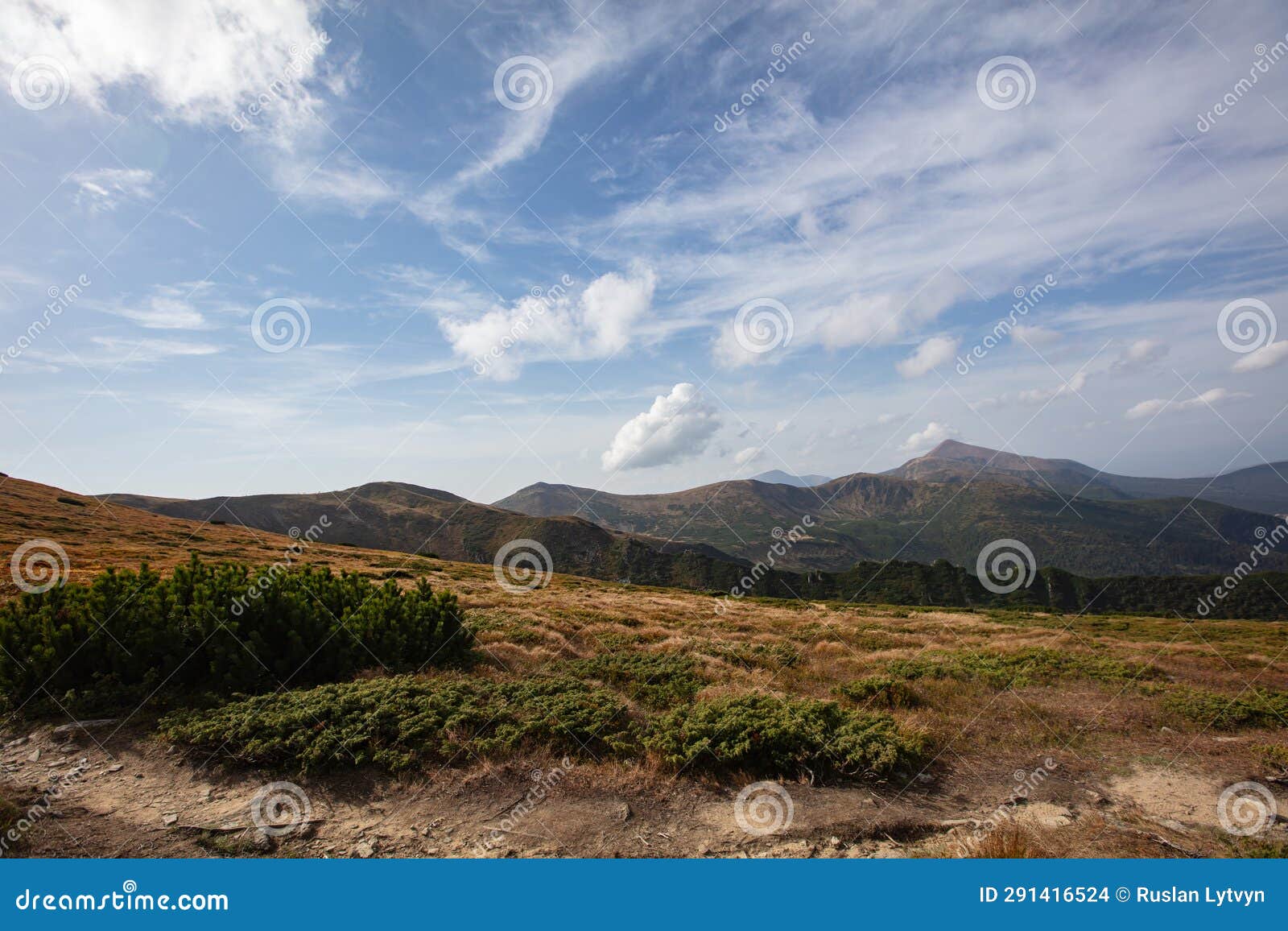 Sharp Rocks of Shpytsi Mountain in Chornohora Mountain Range Stock ...