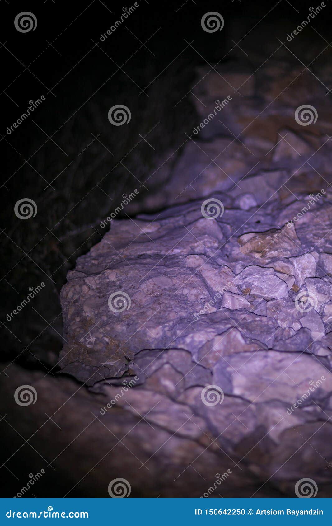 Sharp Rocky Stones Under the Moonlight Stock Photo - Image of park ...