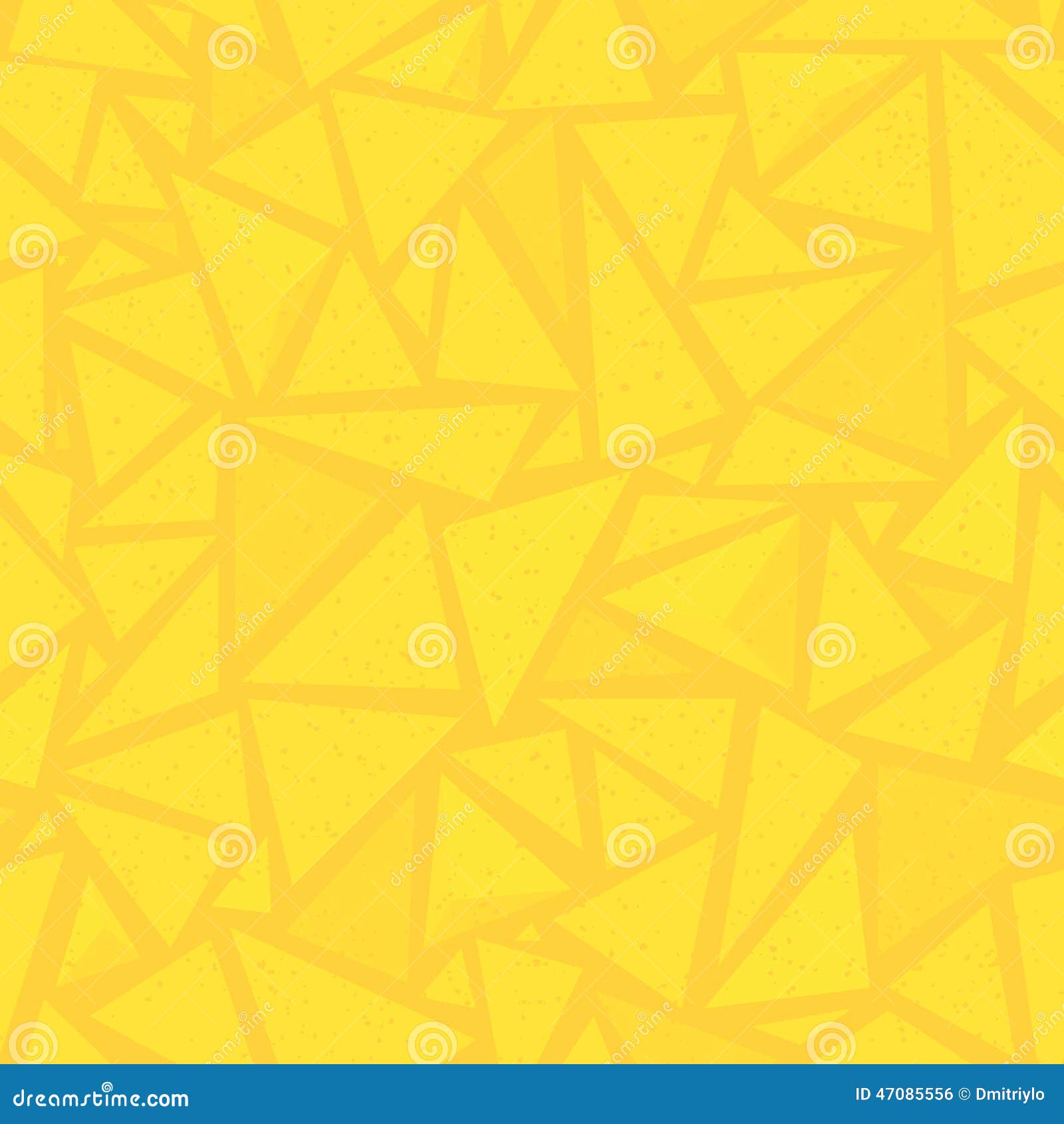 Sharp Shapes Yellow Triangles Stock Vector - Illustration of modern ...