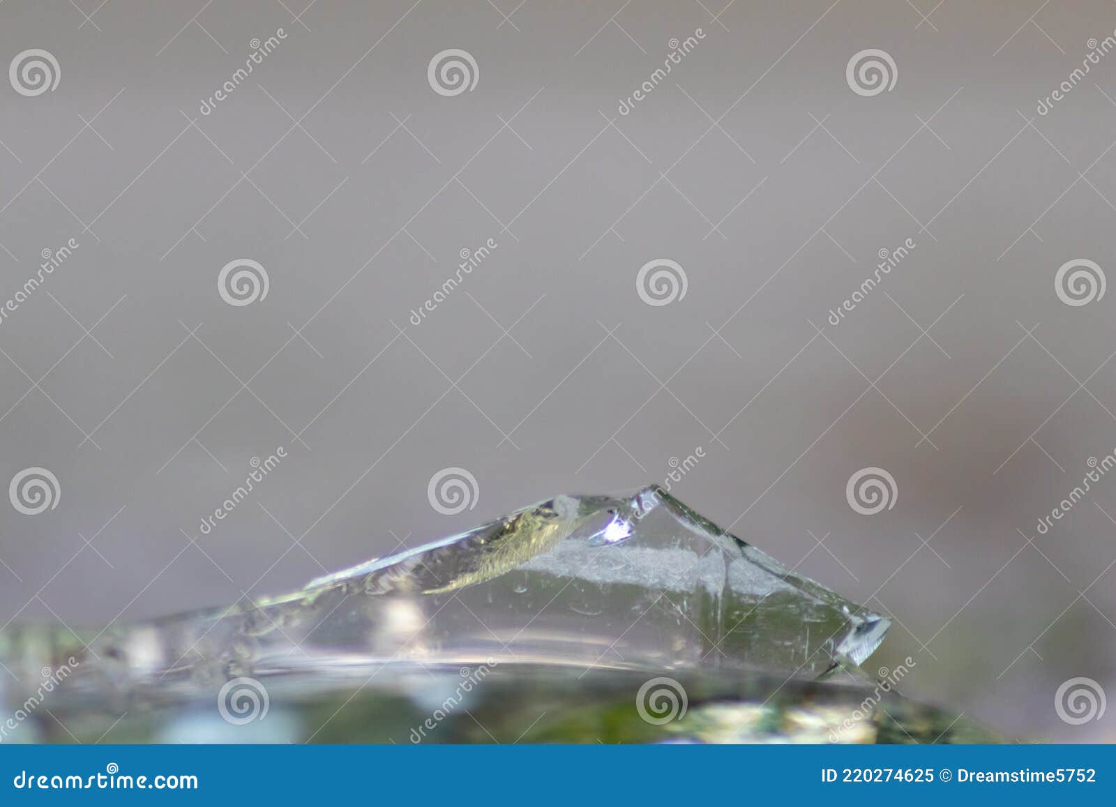 Sharp Shards of a Broken Glass Bottle on the Ground with Sharp Blades ...