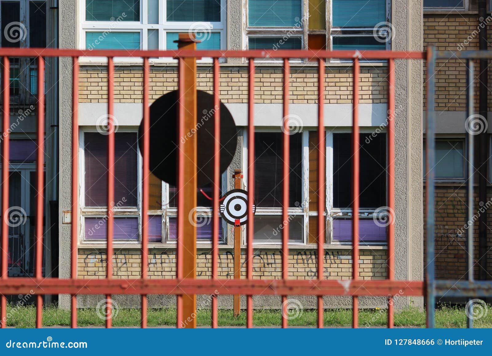 Sharp Shooting Target in the Distance Stock Photo - Image of outdoor ...